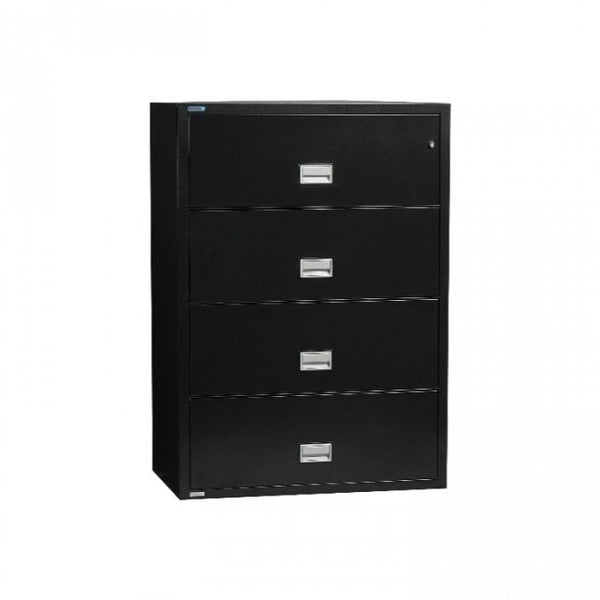 Phoenix Lateral 38-Inch 4-Drawer Fireproof File Cabinet LAT4W38B – USA ...